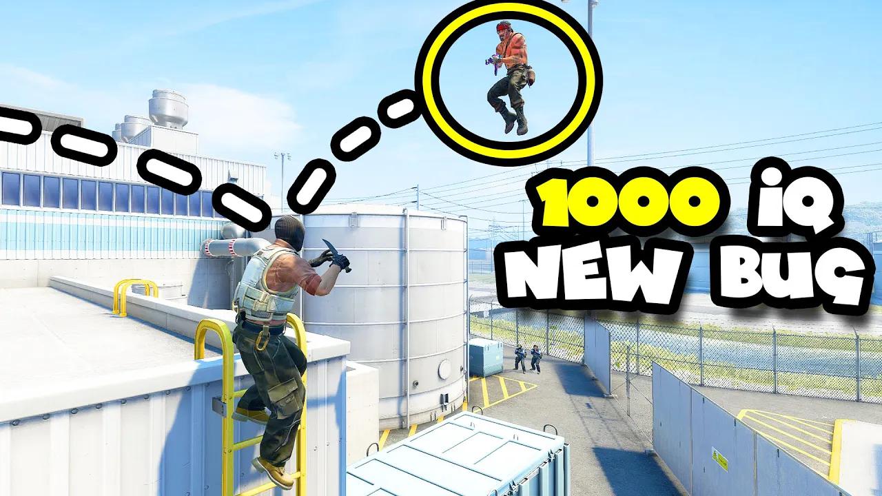 【CSGO】不可思议1000IQ飞行Bug!最佳奇怪击杀 #529