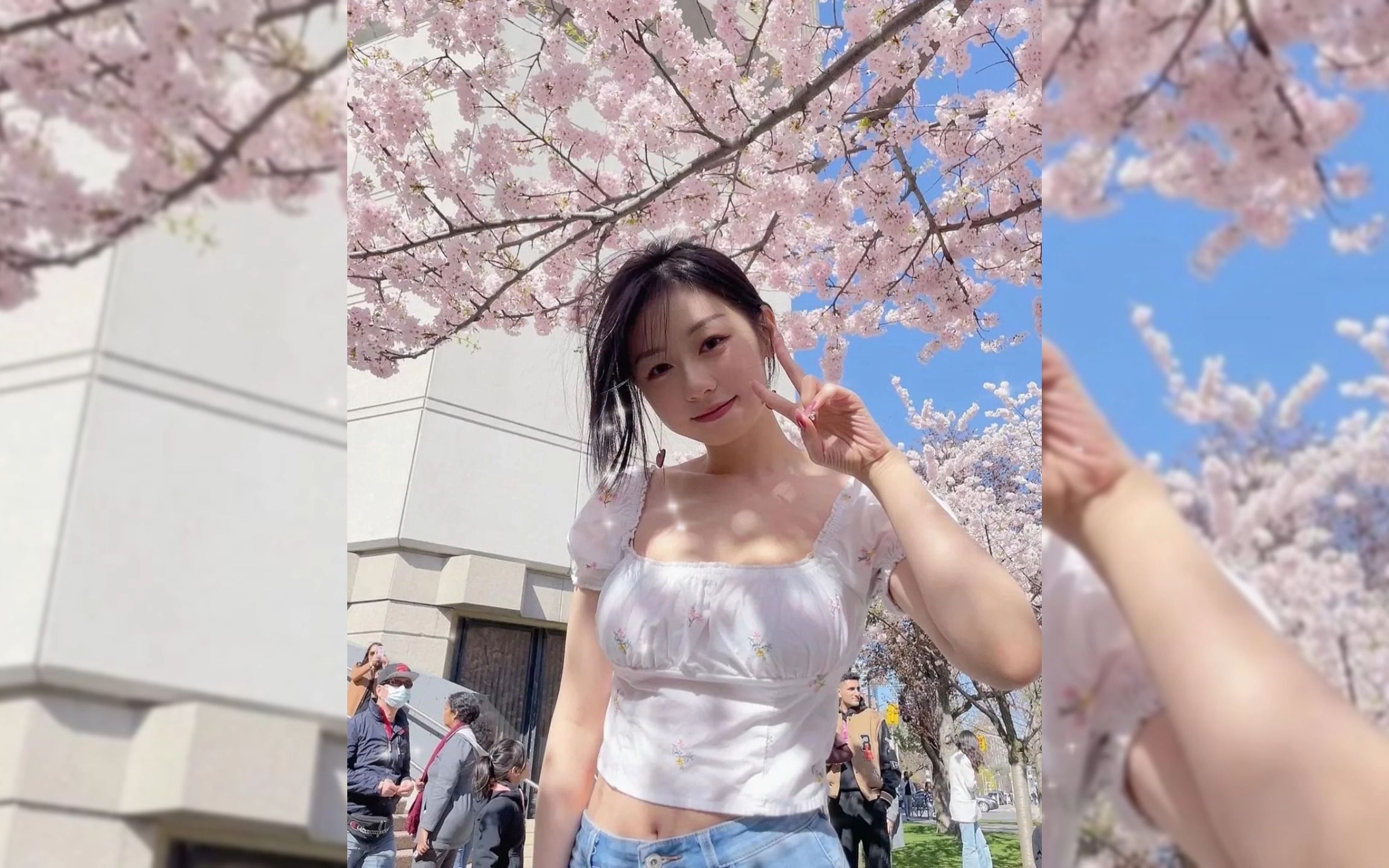 “你行不行啊?细狗”ins流出 程女士照片。
