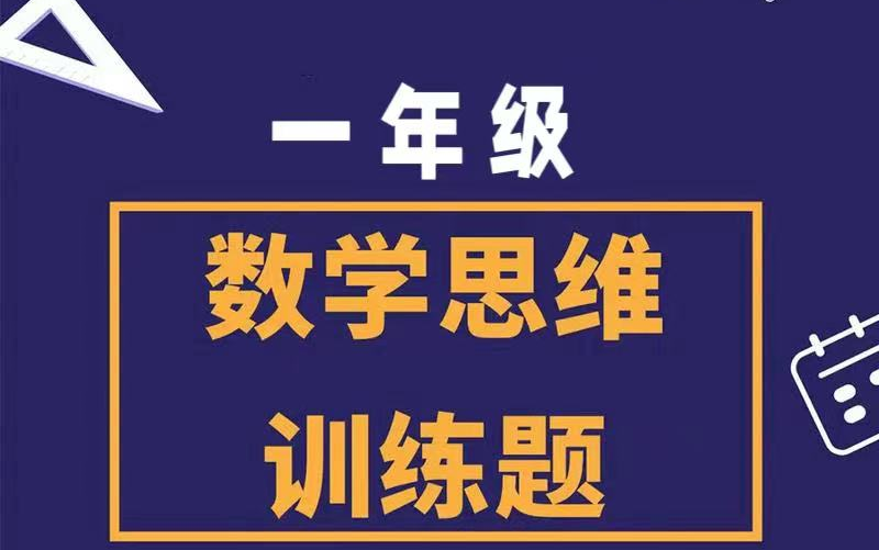 【一年级全33课】举一反三小学数学思维提升必修 浅奥难度得数学...