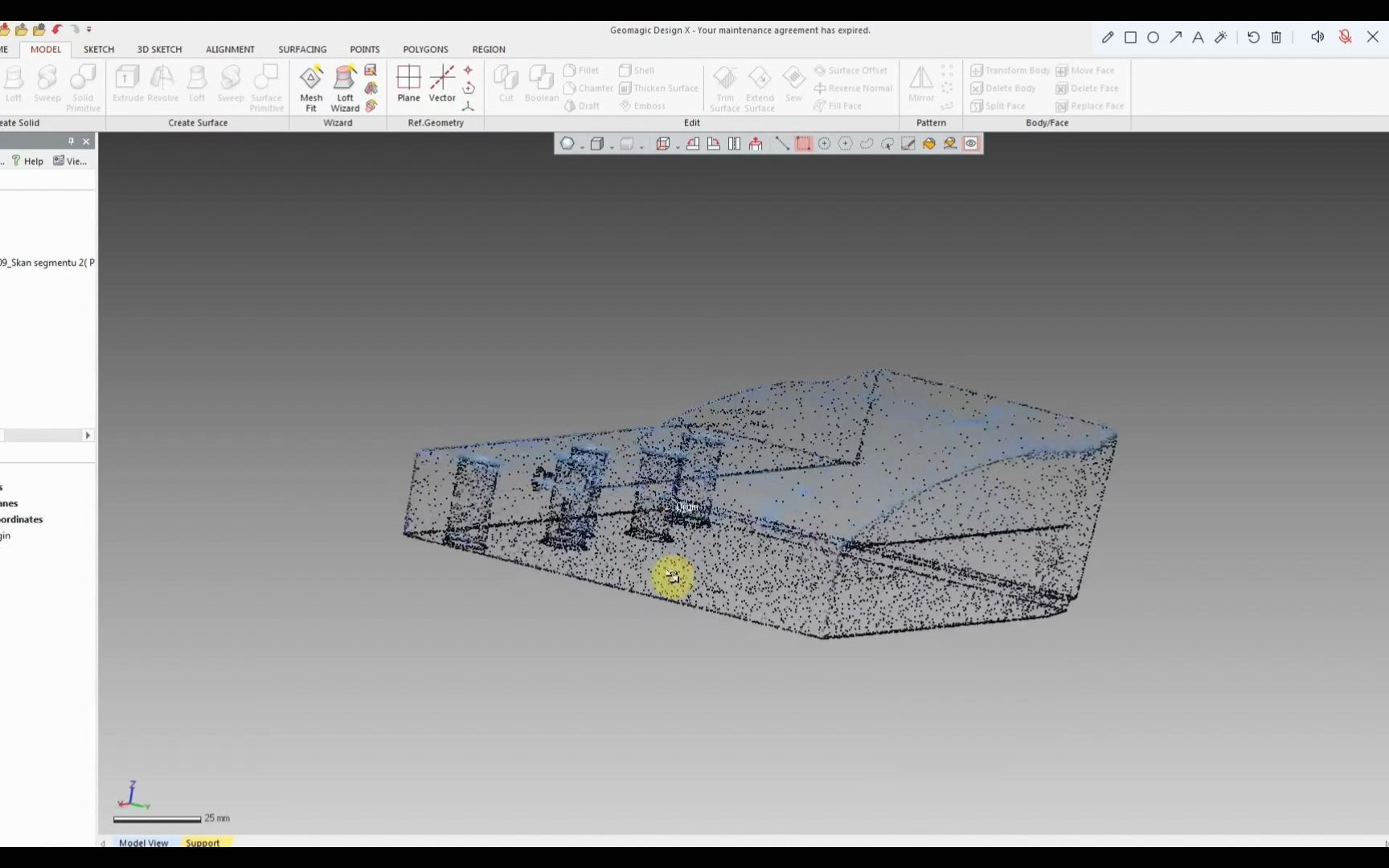 Geomagic Design X -stl格式转igs格式