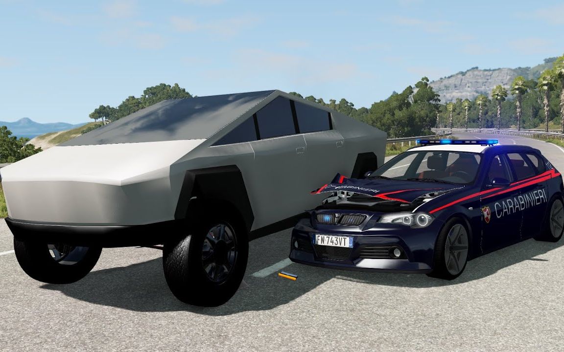 【BeamNGdrive】势不可挡的电动车 BeamNG-FUN