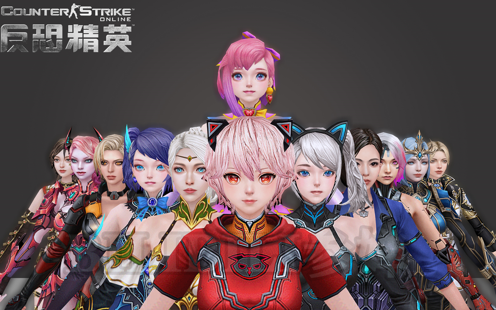 【CSOL】迄今所有超凡女角色预览加Model包