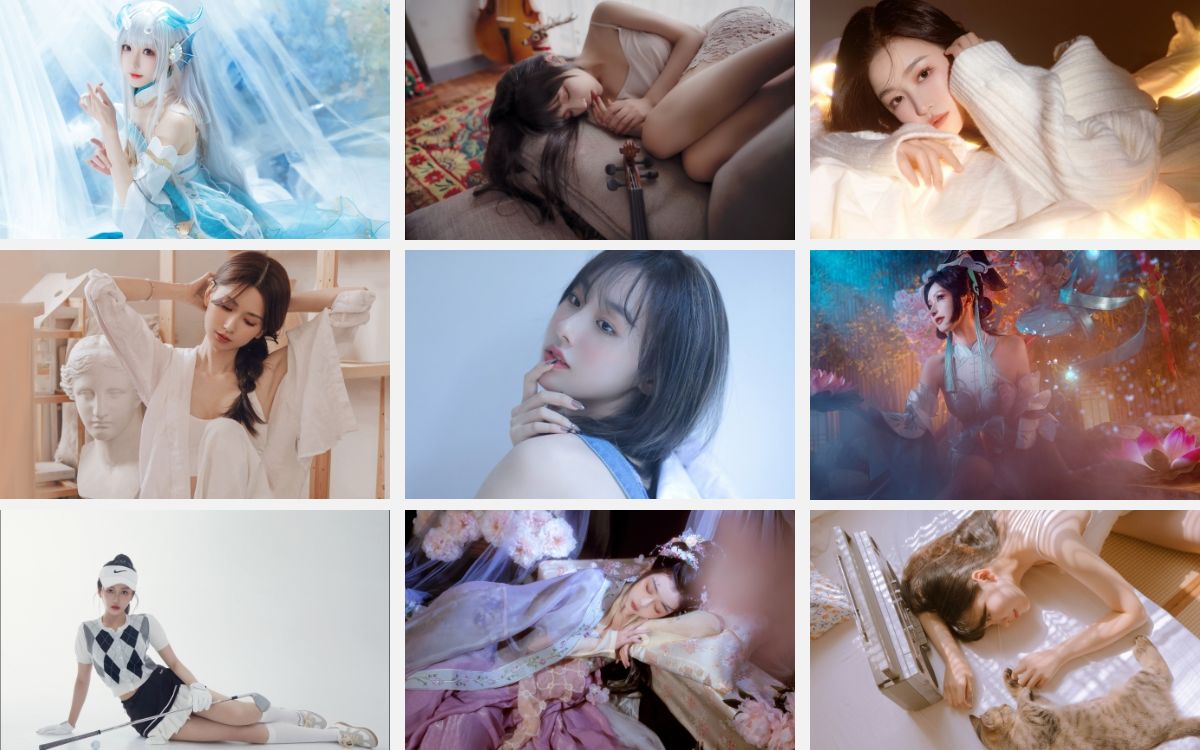 Python爬取4K美女桌面付费壁纸