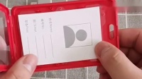 ...员工公交银行卡胸牌厂牌证件保护套吊带卡通门禁身份学生定製可爱卡