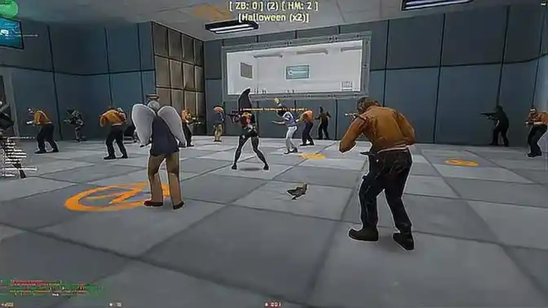cs1.6紧张刺激大逃杀:4K原画,末日之光!