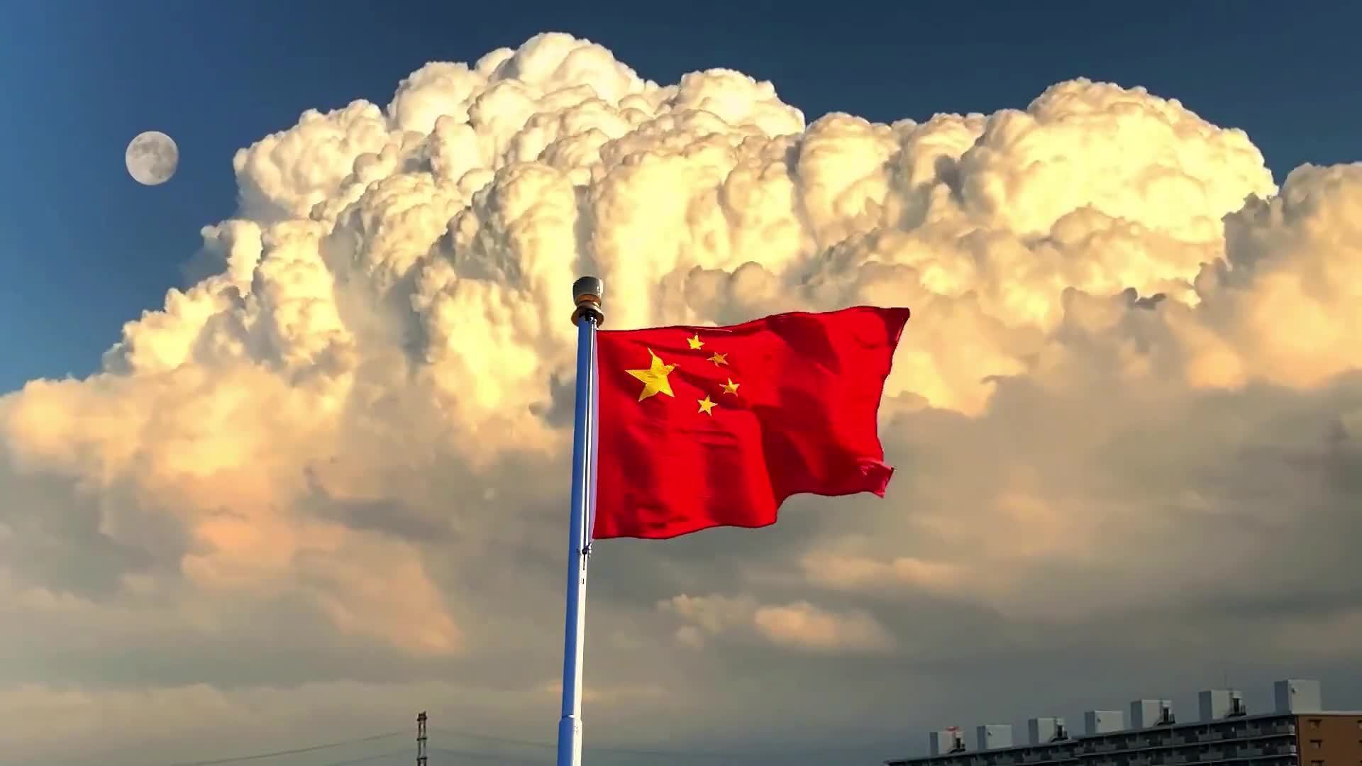 "国庆专属动态视频"(2024更新版)#我的中国红 -#微信状态背景图