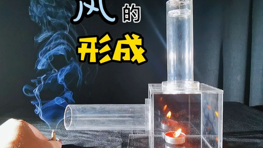 热岛效应模型告诉你,热的城市导致郊区风的形成。小学科学实验