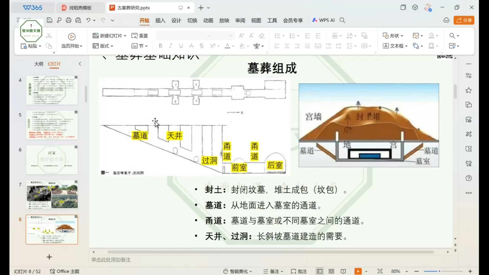 墓葬到底长什么样?墓上与地下的构成要素有哪些?
