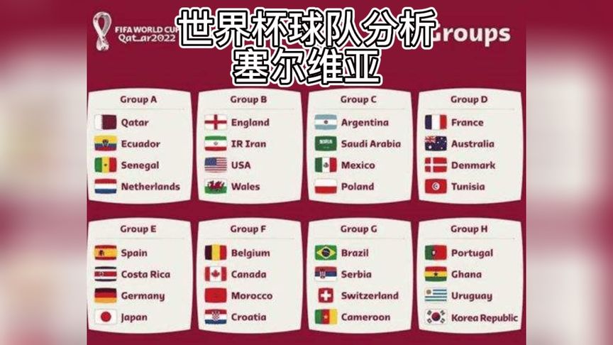 #2022卡塔尔世界杯 #世界杯32强分析 #塞尔维亚队 #足球⚽️