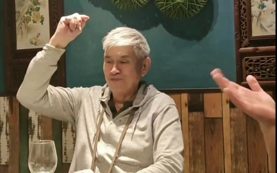 程志76岁高龄饭局演唱今夜无人入睡结尾高音