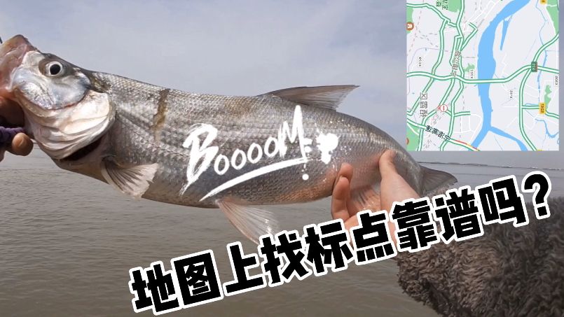路亚钓鱼,怎么利用地图找标点?学会了,上鱼分分钟的事