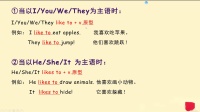 【二年级语法】like to 与 likes to的区别