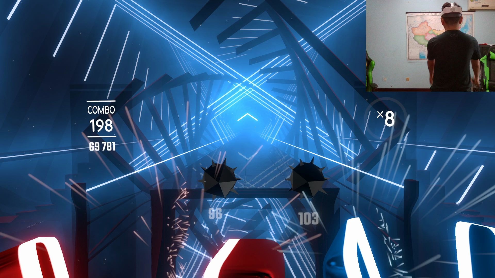 piconeo2一体机串流玩节奏光剑