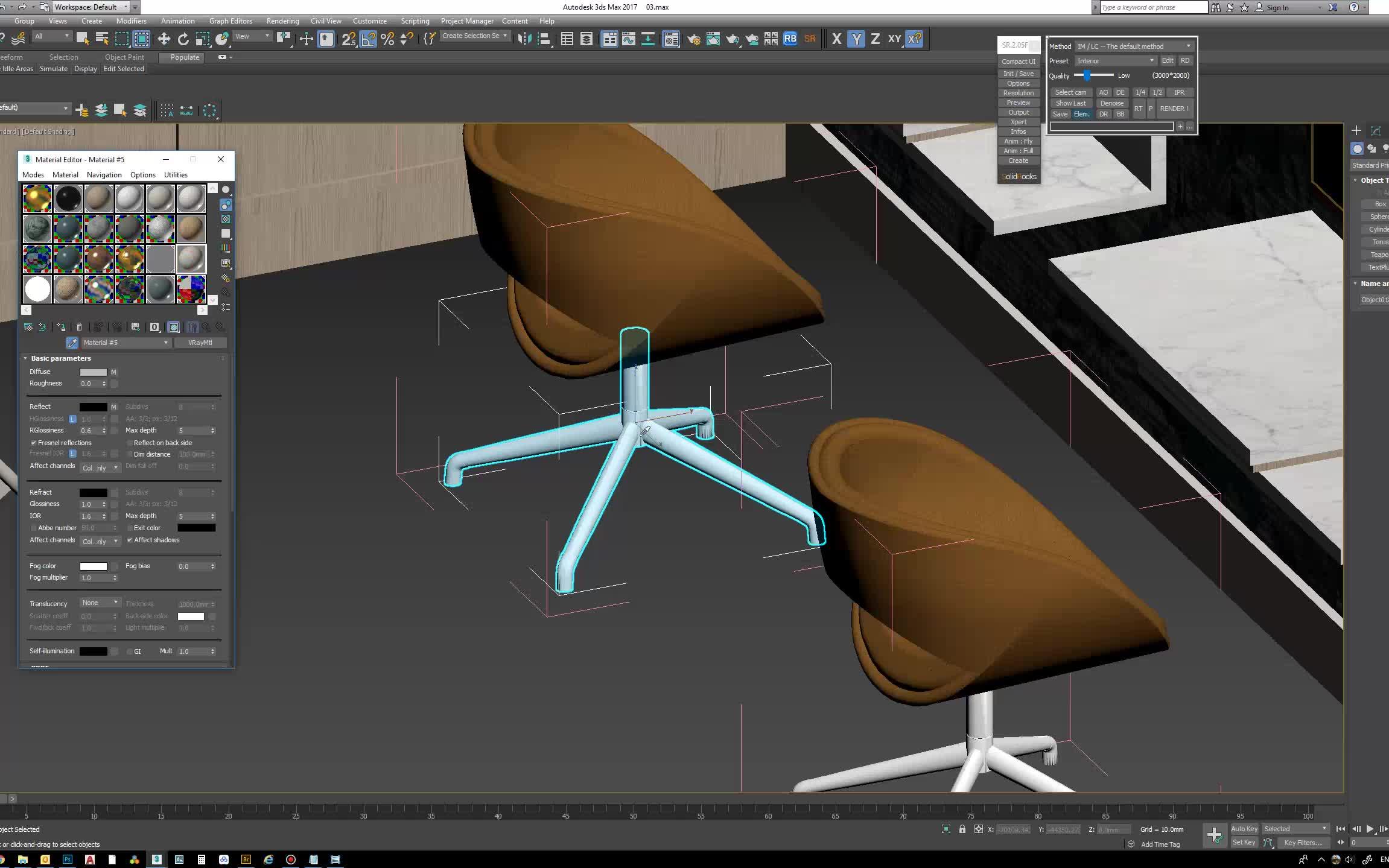 直播画三维-2018-08-14 13-老年公寓里的美发沙龙材质贴图制作
