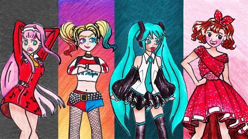 趣味定格动画:小美的换装游戏,快来帮小美选一套衣服吧!