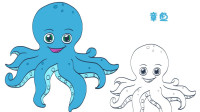 简笔画大全, 章鱼（一）