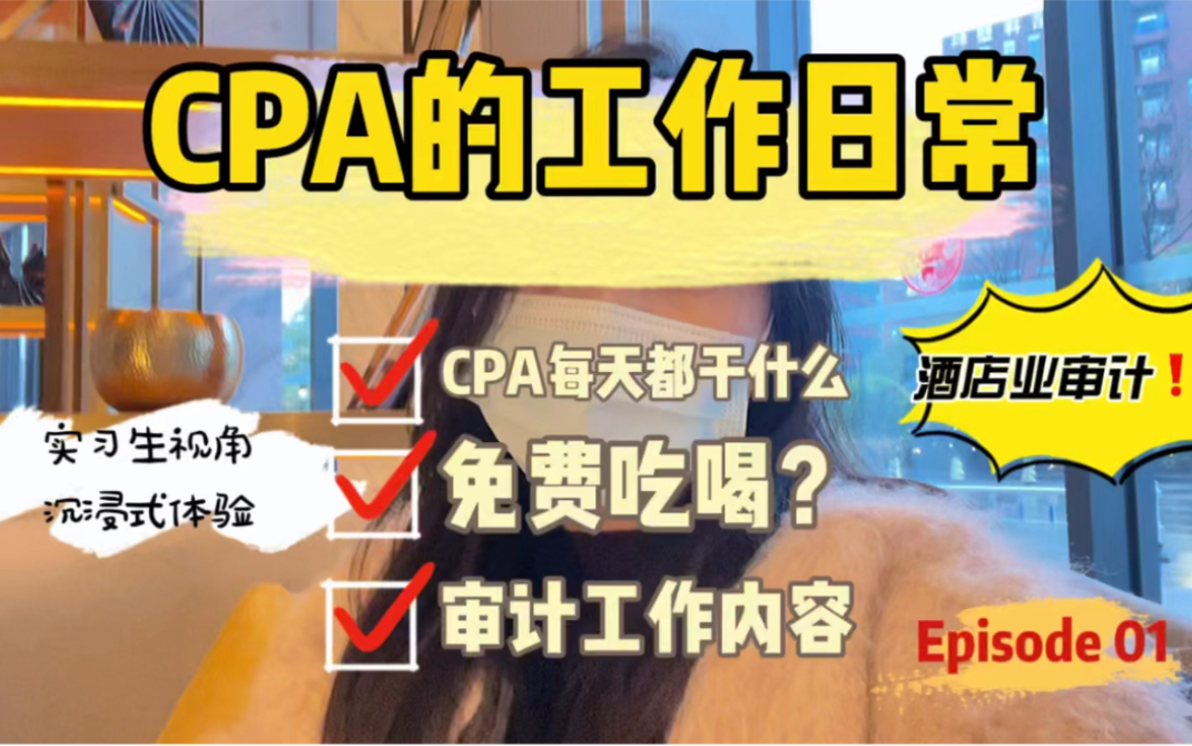 【审计实习E01】跟我一起以实习生视角来看一下CPA审计师一天的...