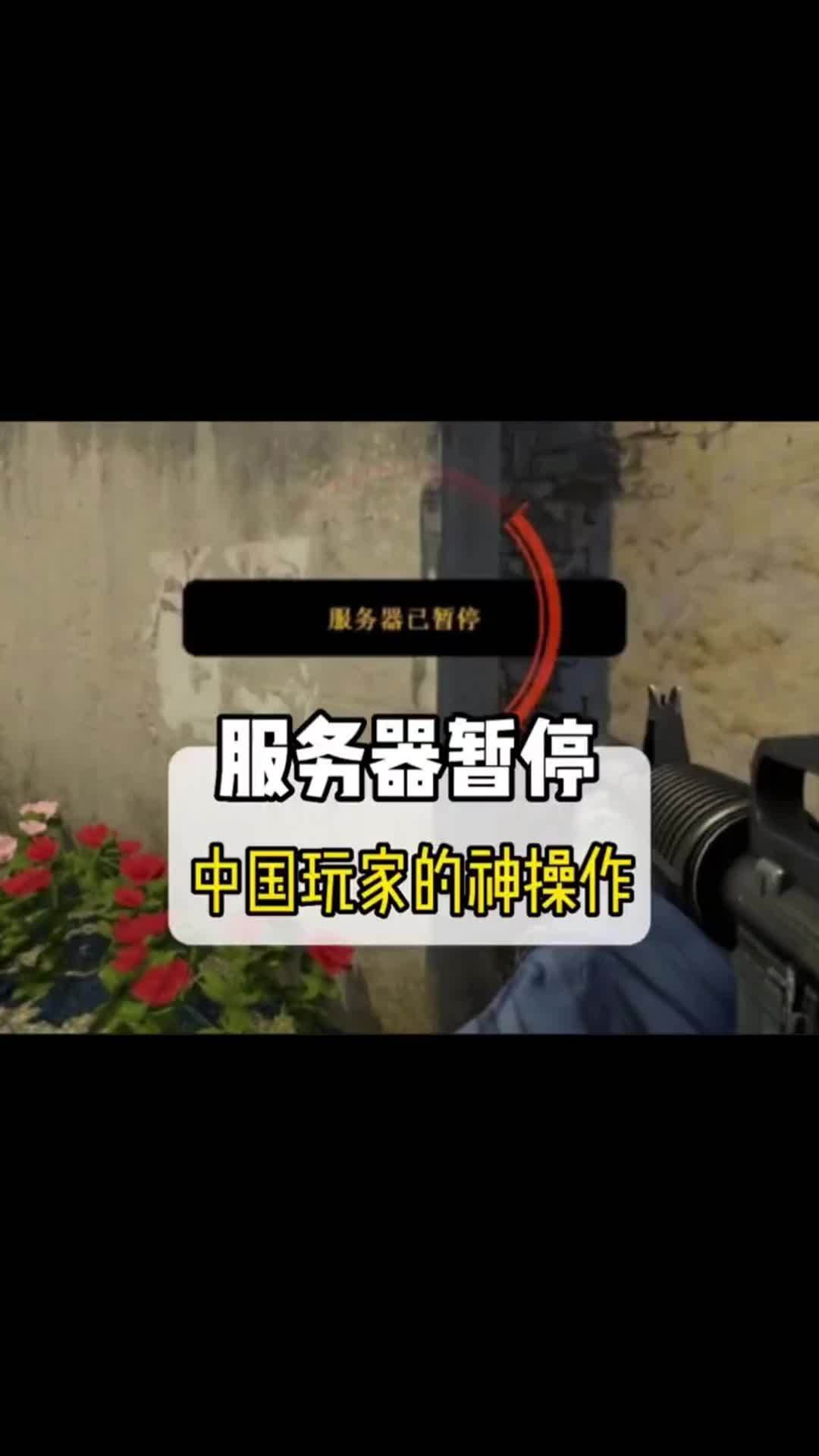 男人将CF的武器搬到了CSGO里