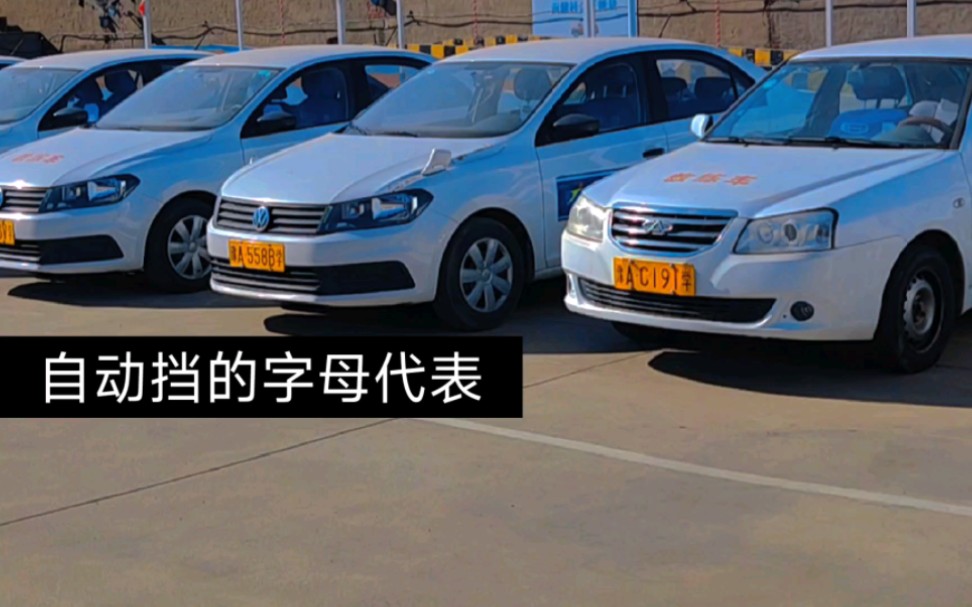 自动挡字母代表,关注教练每天更新教学知识技巧!#郑州#驾考#驾校...