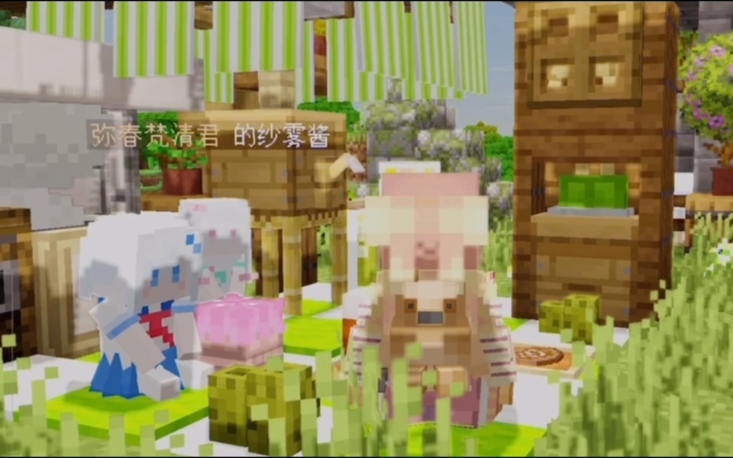 在我的世界里搭建一座梦中的秘密花园
