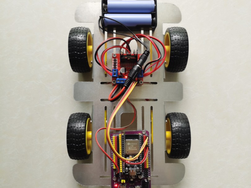 手机遥控Python编程小车