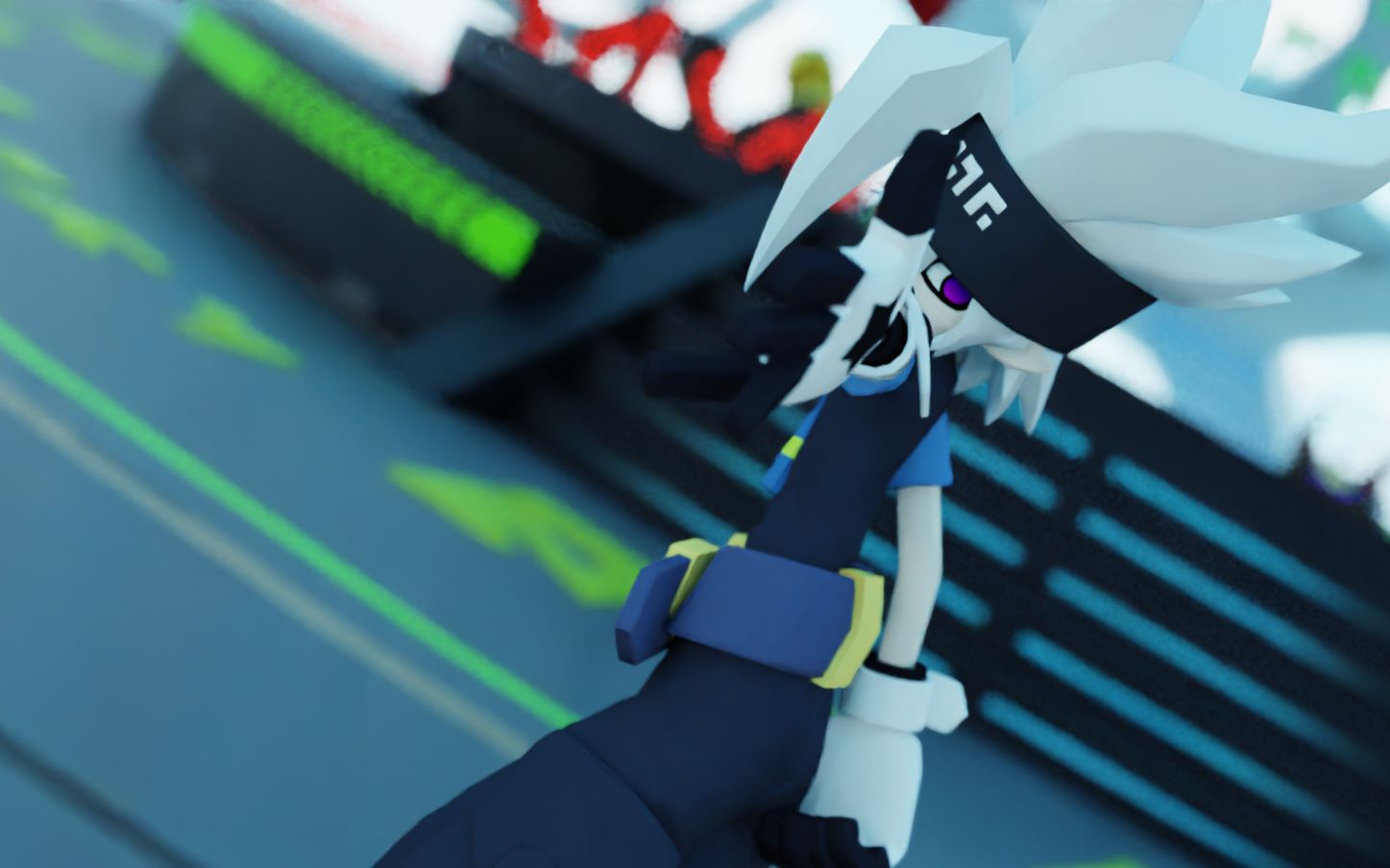 [凹凸世界MMD/格瑞]Conqueror - 200元的辣鸡显卡渲染测试