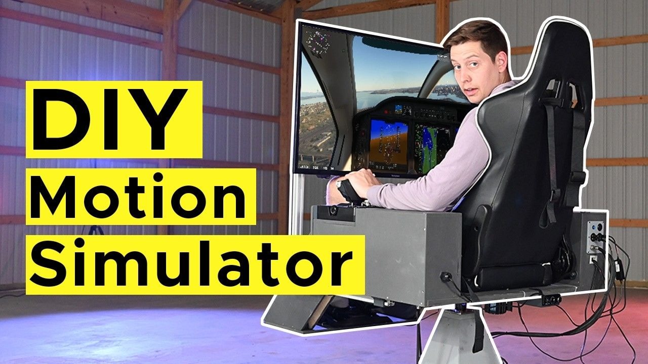 [双语熟肉]开源!手把手教你做能接入微软模拟飞行的飞行模拟器