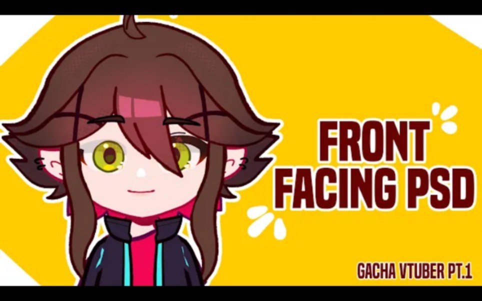 (YouTube搬运)从零开始如何做live2D能动的gacha模型 第1集设计...