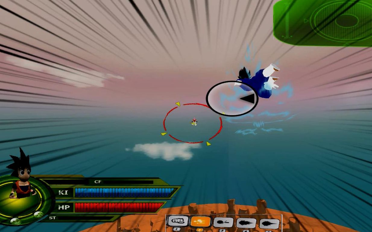 骑砍引擎重制CS龙珠:加入速度线加速效果和更换准星雷达及透明通道...