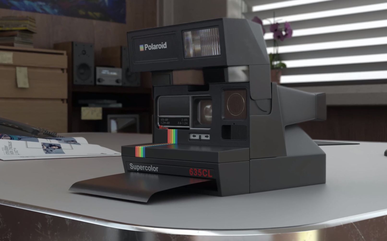 Polaroid 635CL动画模型及及分享
