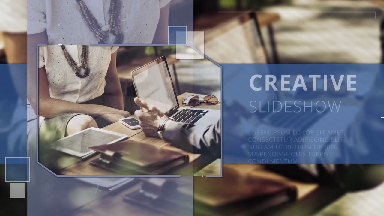 专业现代文本动画企业宣传AE模板