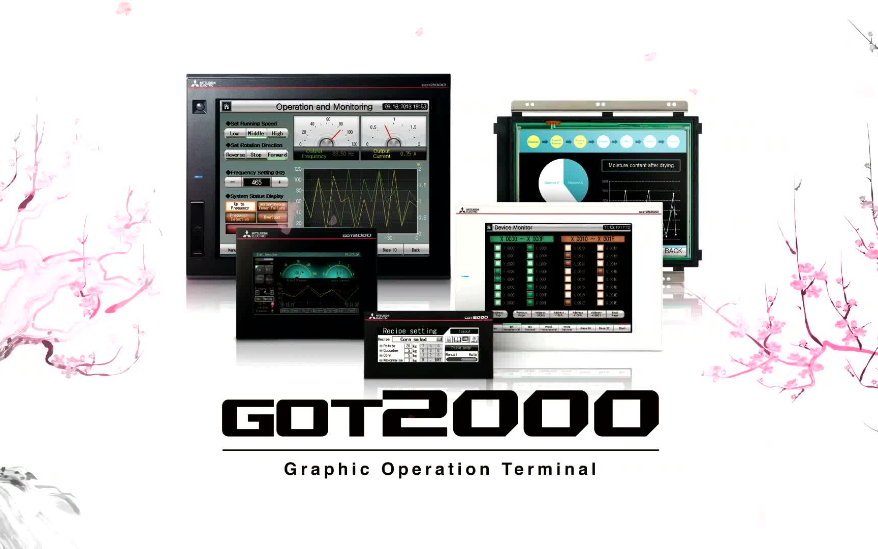 三菱电机自动化 GOT2000系列人机界面(触摸屏)