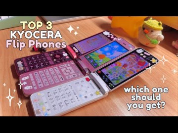 我喜欢的 3 款京瓷日本翻盖手机 | 哪一款够好?