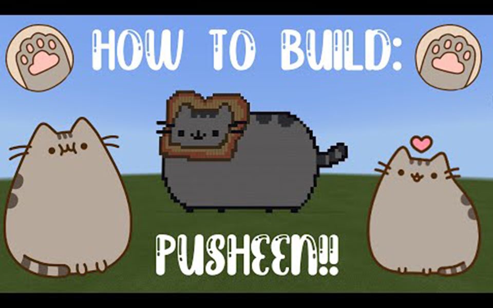 【Wheelassassin】minecraft我的世界 像素艺术 做个起司猫教程