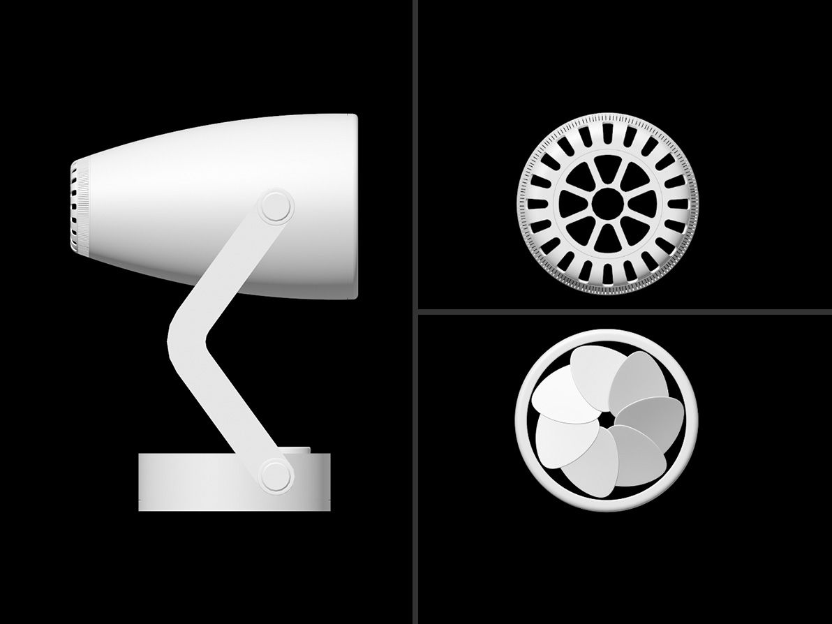 C4D_风扇高精建模超详细全过程