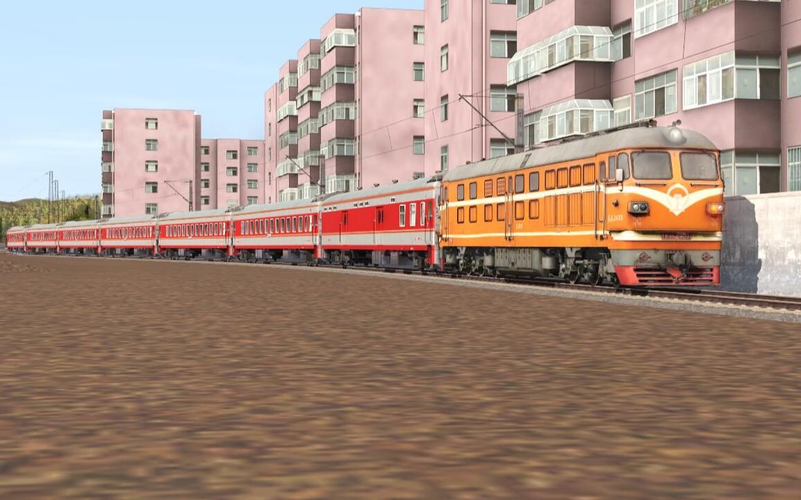 【实况模拟火车手机版2019】TRS19云拍车EP.1 迫真催眠向云拍车(雾)