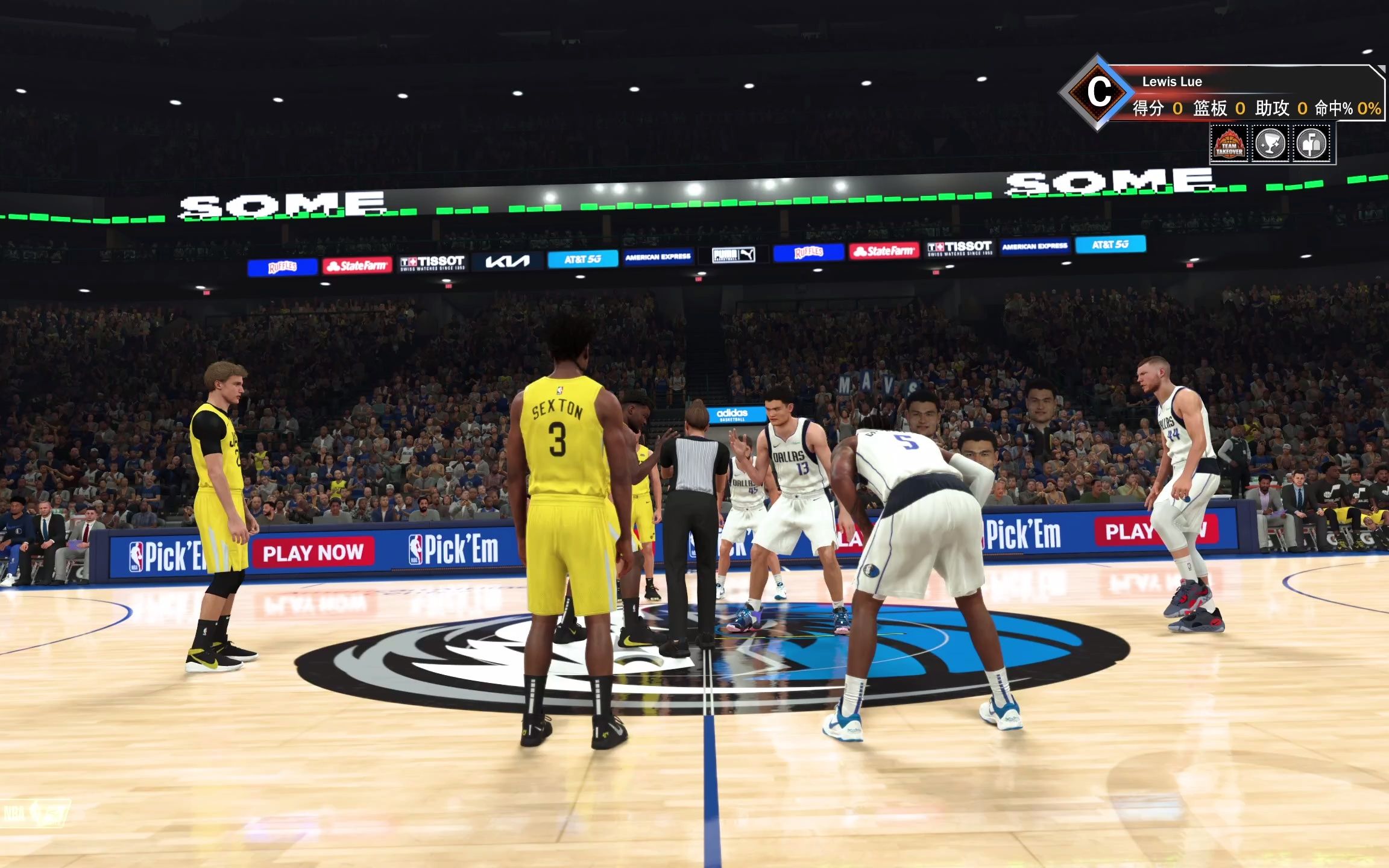 NBA2K23生涯模式,得到第一个四双