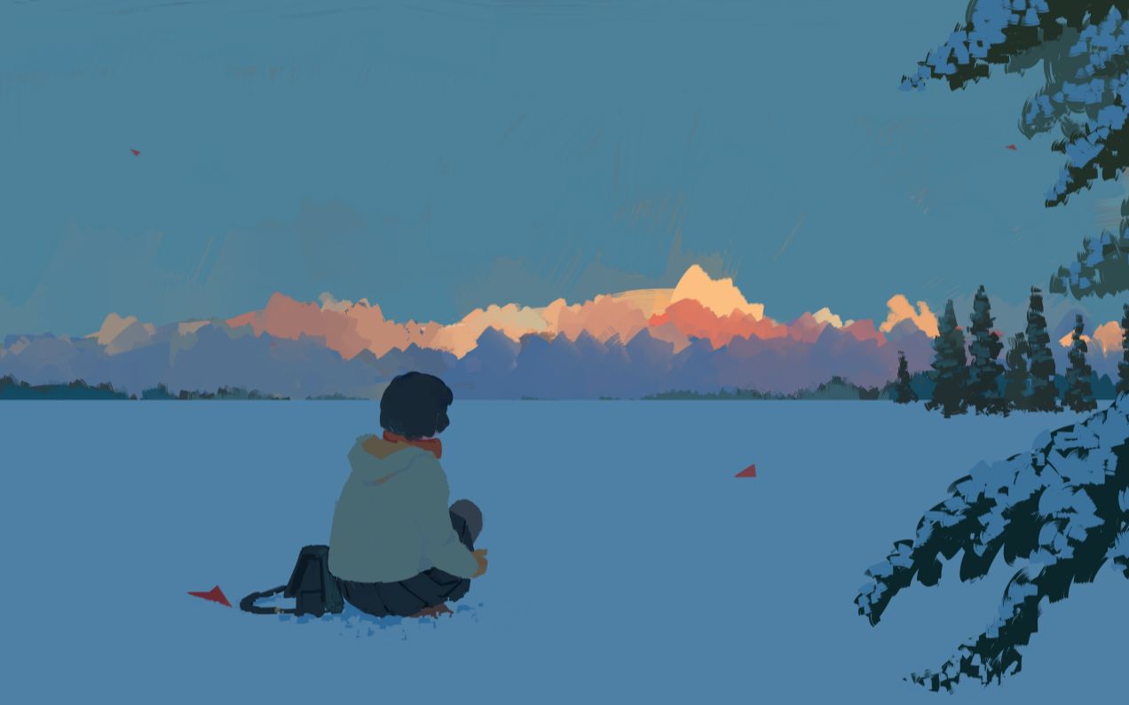【绘画过程】miss u