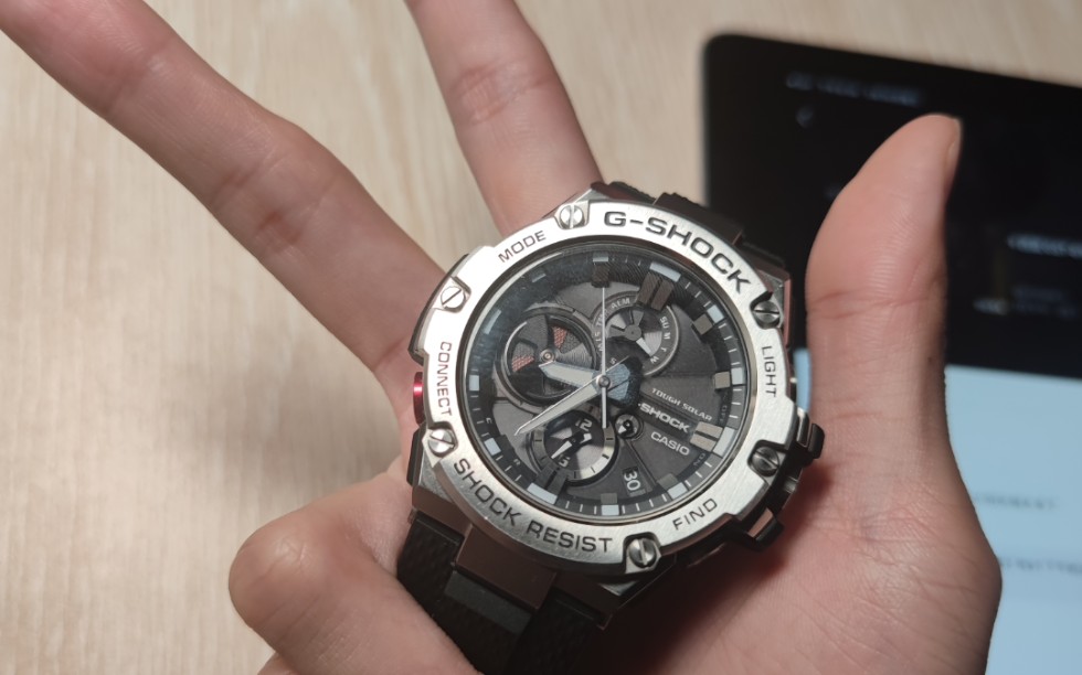 浅谈卡西欧gst b100 (关于充满电,真假,外观,生产日期,二手等问题)