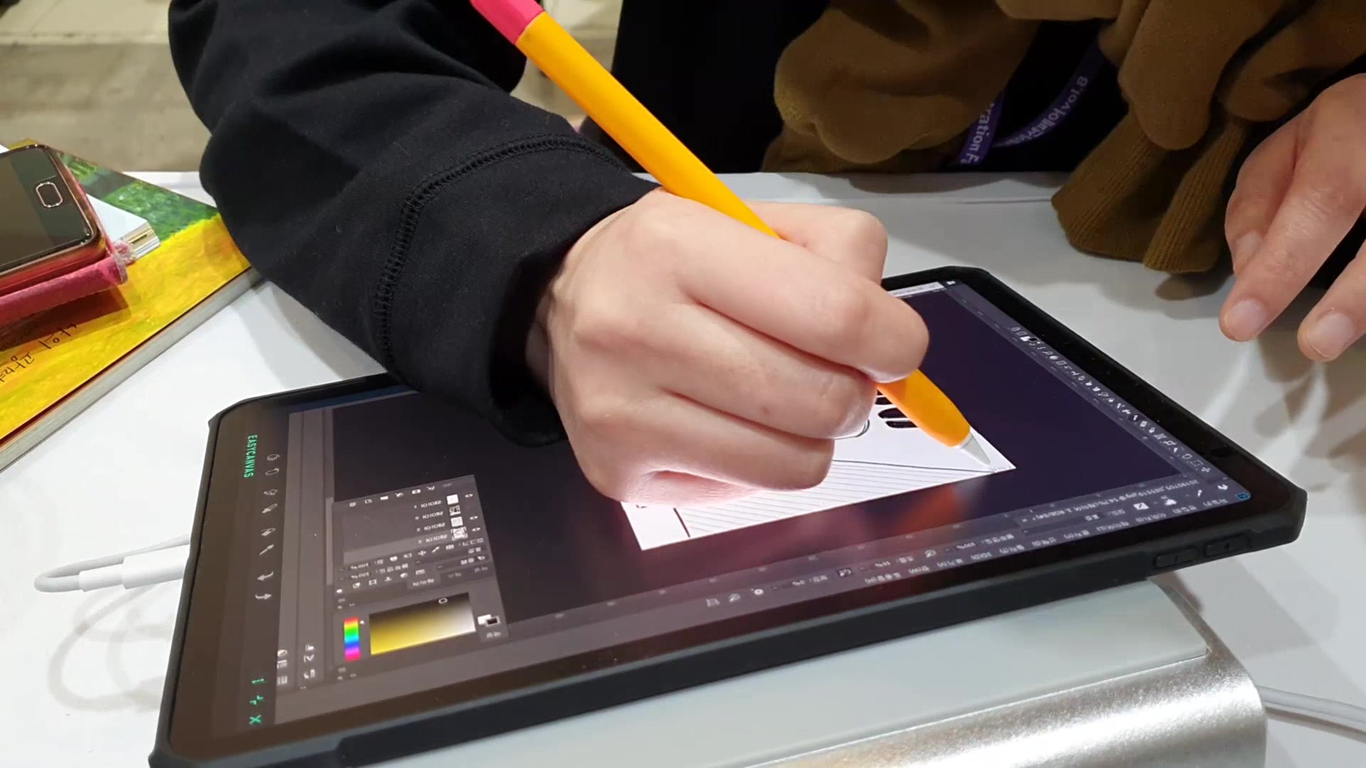 【把iPad利用成液晶数位板!EasyCanvas】