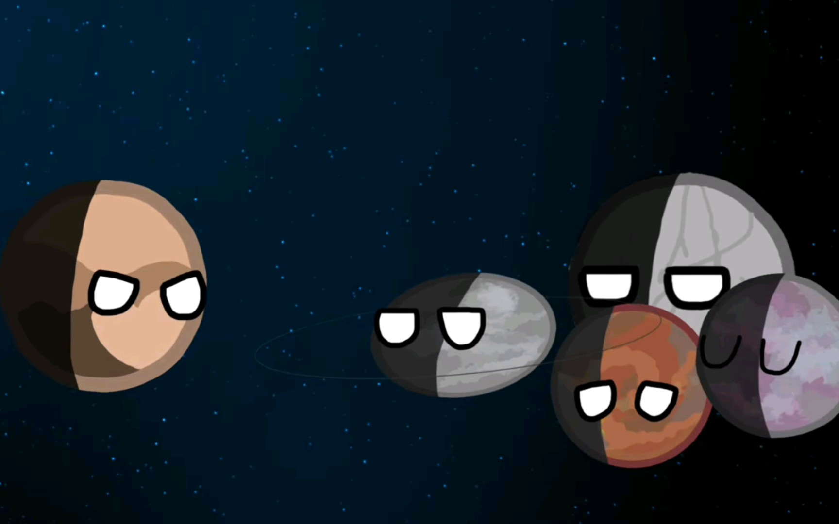 如果矮行星合并成一颗巨型矮行星会怎样?