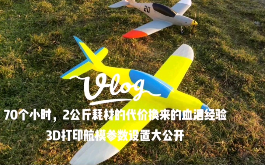 3D打印机打印航模设置参数大公开。希望帮到那些想自己打印航模的...