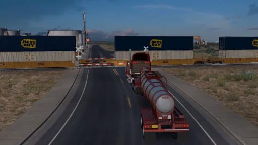 美国卡车模拟 模拟真实的卡车视角 EP3 上