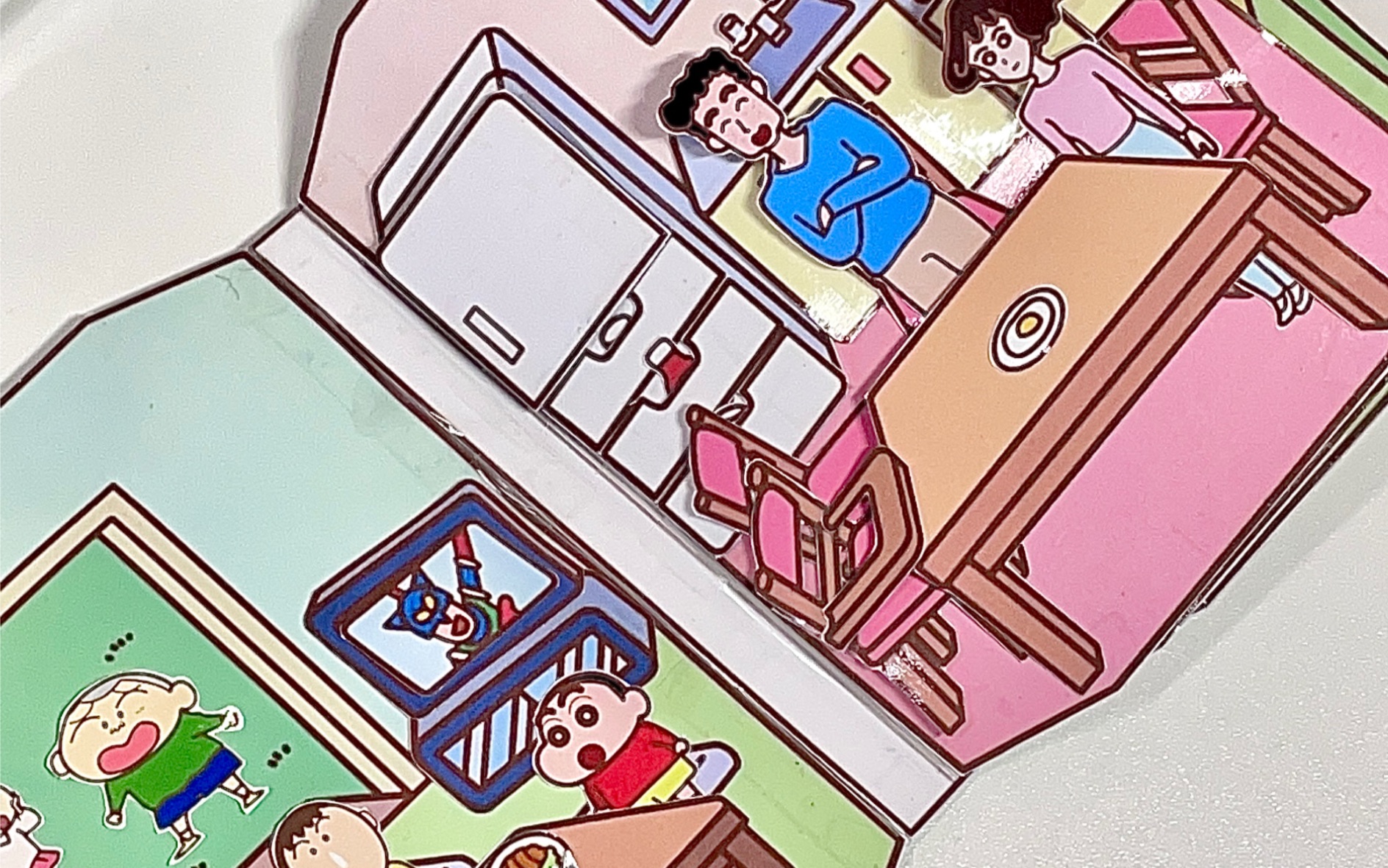 挑战超ߔ�的安静书 | 蜡笔小新一家分享我的安静书制作教程 蜡笔小新...