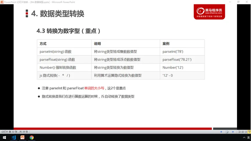 34-转换为数字型Number和隐式转换