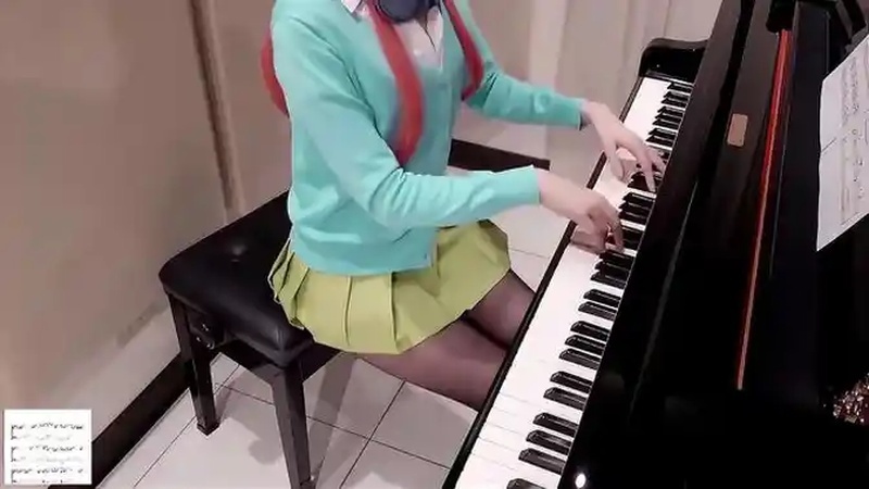 来跟姐学钢琴 《五等分的新娘》5首曲目串烧GotoubunnoHanayome