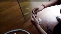 推拉无框玻璃门密封方法和安装演示