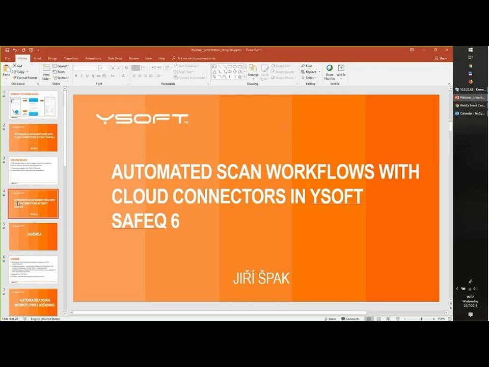Jul-2018 - YSoft SafeQ 6 自动化扫描流程中的云端连接器