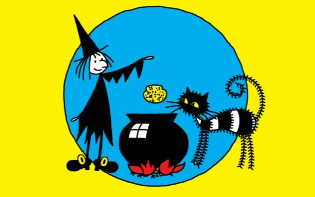 《meg and mog》可爱的女巫跟小动物们