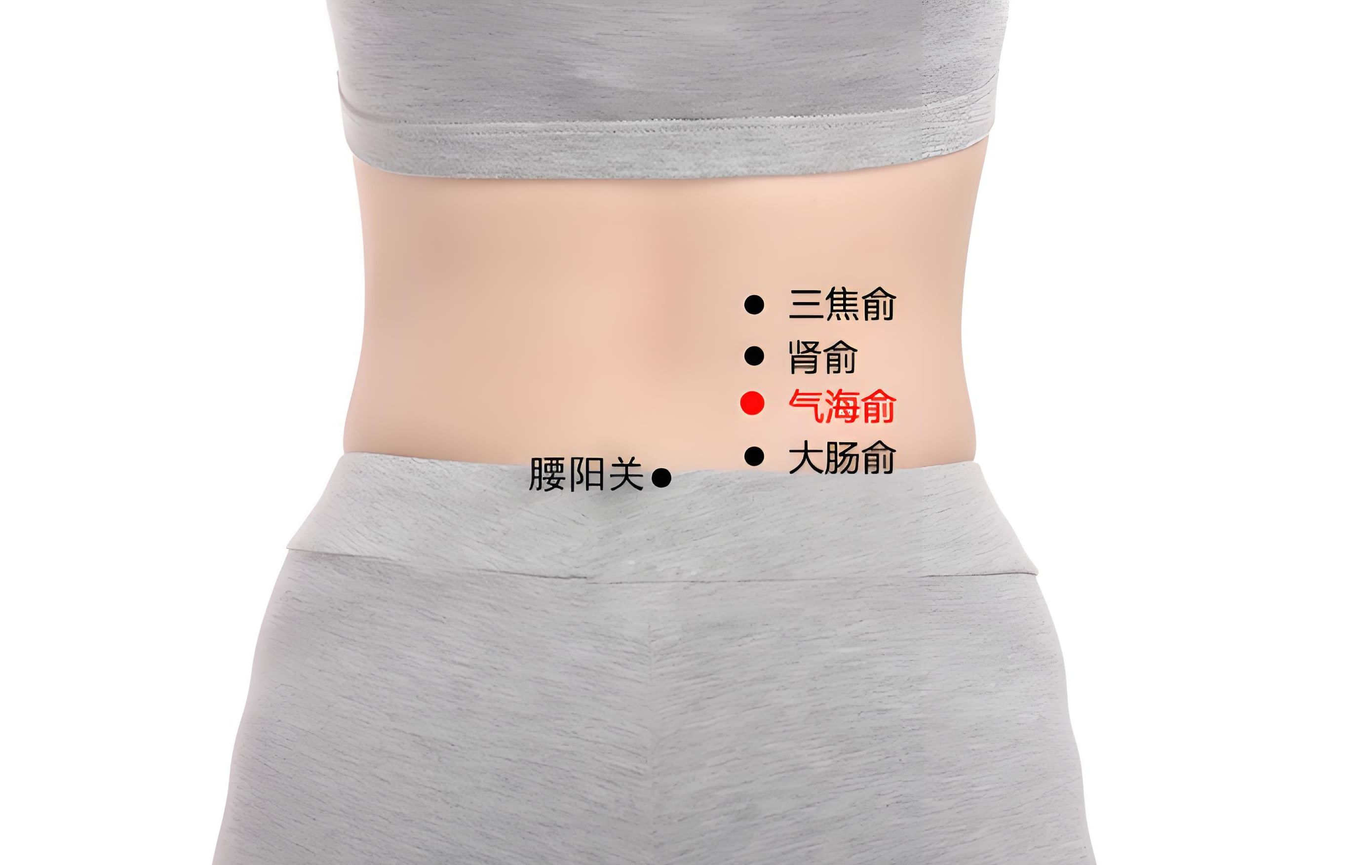 106、足太阳膀胱经 — 气海俞穴 — 益气保健